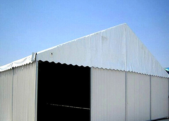 Sandwich Sheet Large Industrial Tents For Storage PVC Roof UV Resistence