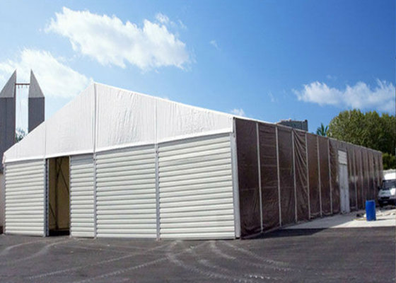 A Frame Outdoor Temporary Industrial Storage Buildings For Cargo / Car Storage