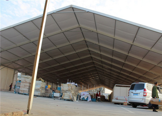 Outdoor Event Tent PVC Fabric , Aluminum Shade Canopy Tent For Warehouse