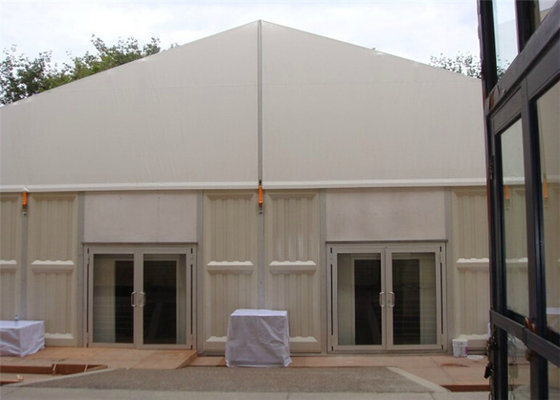 500 People Outdoor Event Tent , Garden Party Shelter PVC Fabric Sidewall
