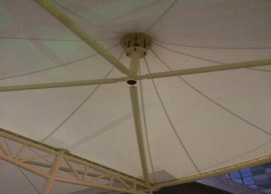Sun Proof Architectural Fabric Structures Stadium Awning For Outdoor Sports