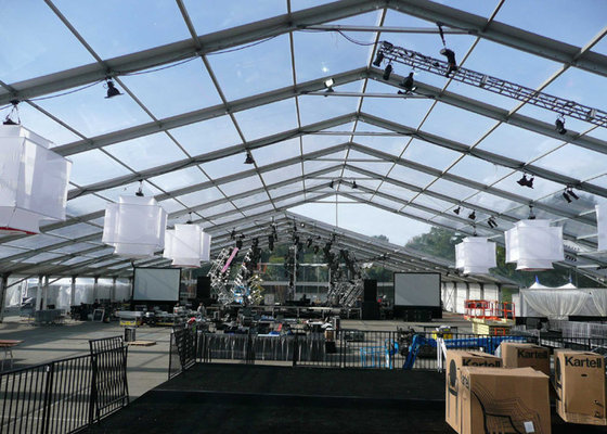 A Frame Transparent Clear Span Marquee For Parties With Waterproof Cover