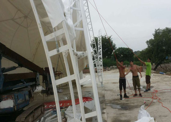 Steel Structure Tensile Truss Arch Tents With Guarantee 10 Years Popular In Russain