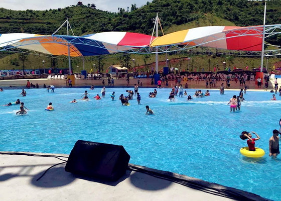 PVDF Colorful Swimming Pool Tents Membrane Structure for Amusement Park