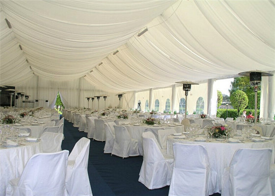 High Security Outdoor Large Two Storey Tent With ABS Solid Wall For Exhibition