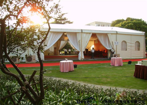 High Security Commercial Outdoor Wedding Tents For Rent With Tables And Chairs