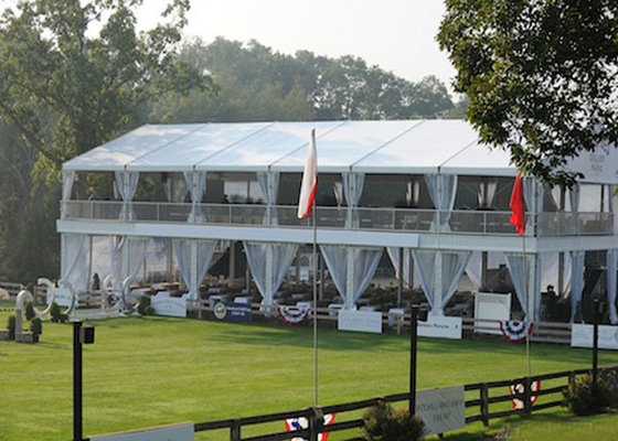 Two Floor Large Event Tents , PVC Outdoor Party Canopy For Banquet