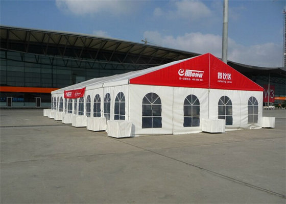 Luxury Outdoor Event Tents Pagoda Shape With PVC Clear Walls for Festival