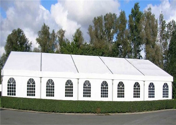 Aluminum Frame White Marquee Tents Wedding Party Tents With Beautiful Roof Lining