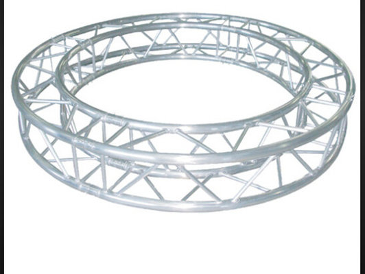 Square Triangle Layer Circle Aluminum Stage Truss Systems , Stage Lighting Truss