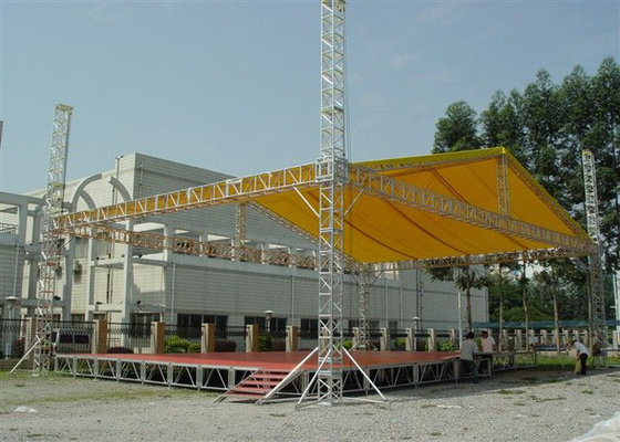 Trade Show Aluminum Spigot Square Truss For Activity Performance , Concert Truss