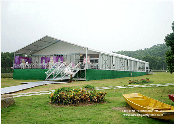 20M X 35M Amazing Wedding Marquees With One Opened Sheet White PVC Cover Looks So Pure