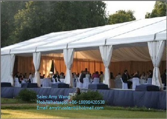 Capacity Of 500 People Wedding Tents for Outside Events With Aluminum And PVC Material