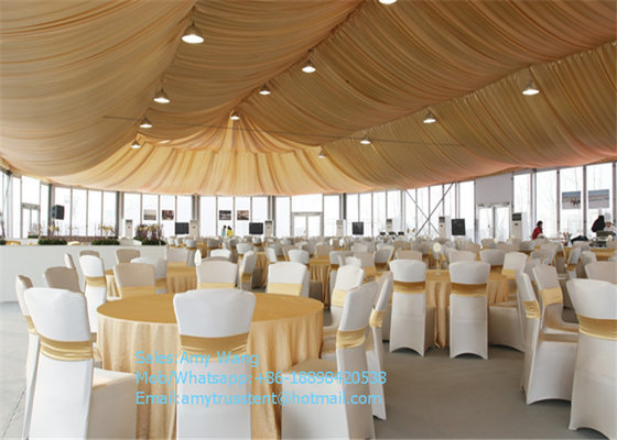 1000 People Big Wedding Tents For High End Wedding Party , Large Event Tents