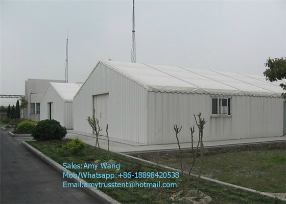 1000 Sqm Sandwich Hard Wall Aluminum Frame Roof Cover Warehouse Storage Tent