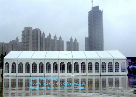 20x50m Double Storey Tent with ABS  Glass Wall for Luxury Festival , Outdoor Wedding Tents