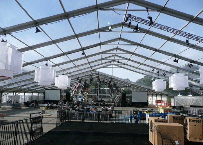 A Frame Transparent Clear Span Marquee For Parties With Waterproof Cover