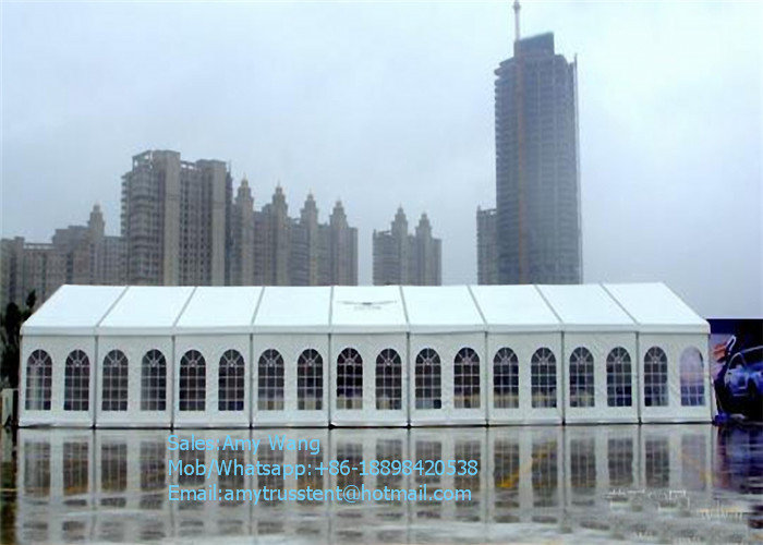 20x50m Double Storey Tent with ABS  Glass Wall for Luxury Festival , Outdoor Wedding Tents