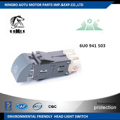 Car Switches , Head light switch 6U0941503 1008900014 for VW SKODA