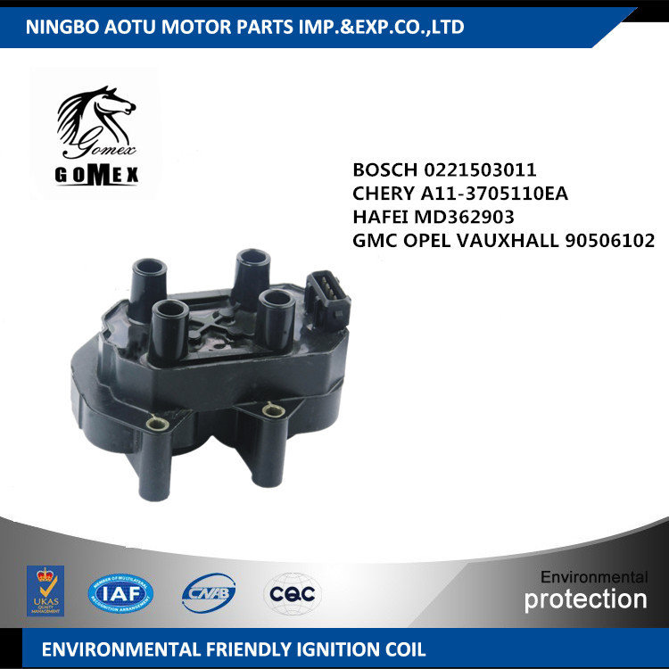 BOSCH 0221503011 CHERY A11-3705110EA  HAFEI MD362903 GMC OPEL VAUXHALL 90506102 Car Ignition Coil Unit , ignition parts