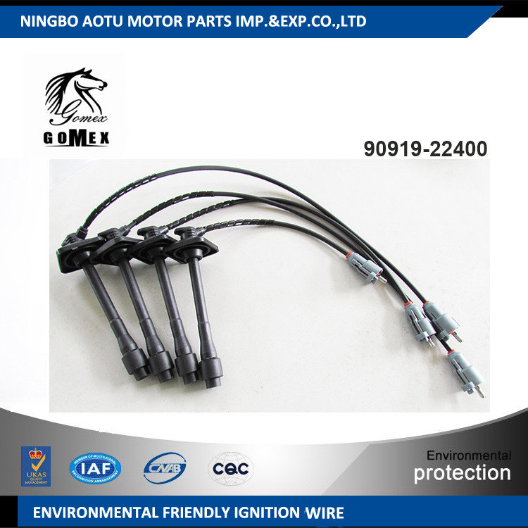 Ignition Coil Wires / High Temp Spark Plug Wires 90919-22400 for TOYOTA