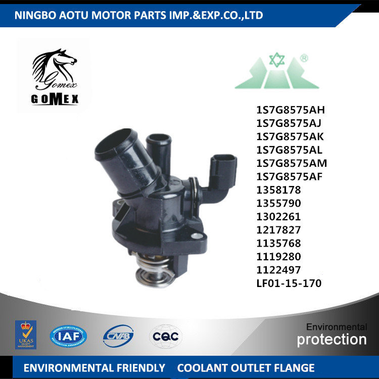 Coolant Outlet Flange , Thermostat Housing Assembly 1358178 1S7G8575AF 1S7G8575AH  LF0115170 1302261 1217827 for FORD