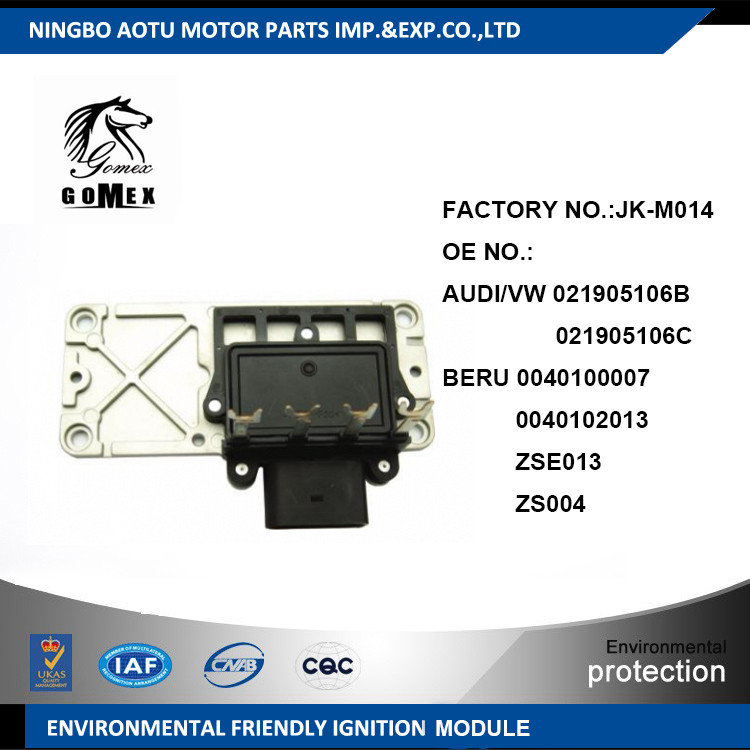 AUDI/VW 021905106B 021905106C BERU 0040100007 0040102013 ZSE013 ZS004  Ignition Car Parts Module