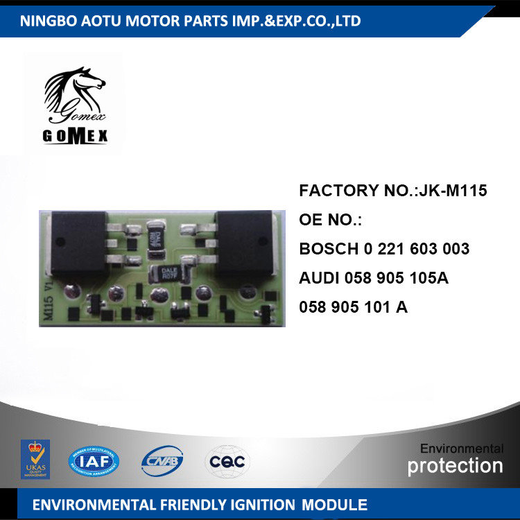 High Quality Auto Ignition Module for BOSCH 0 221 603 003 AUDI 058 905 105A 058 905 101 A