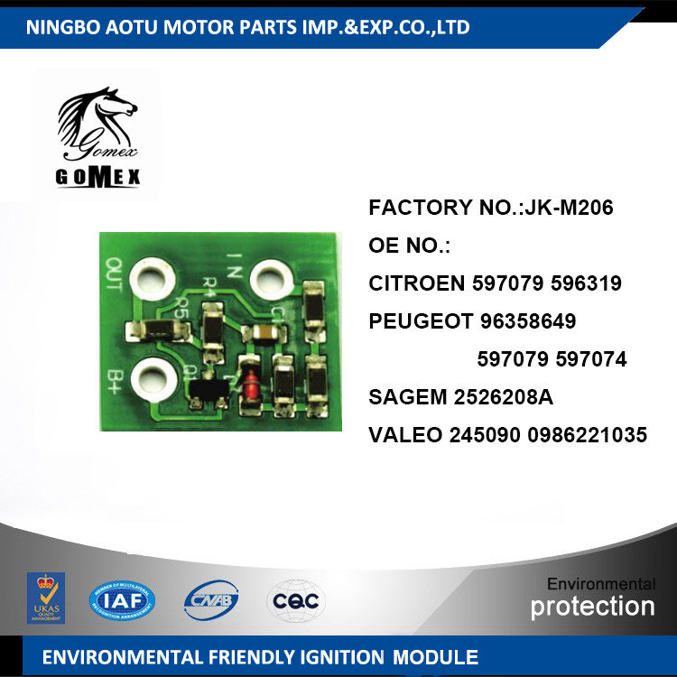 High Quality Auto Ignition Module for CITROEN 597079 596319 PEUGEOT 96358649 597079 597074 SAGEM 2526208A VALEO 245090