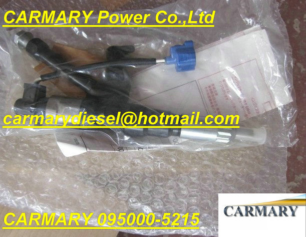 Denso common rail injector 095000-5215 for HINO P11C Kobelco SK450 095000-5210,095000-5211,095000-5213,095000-5214