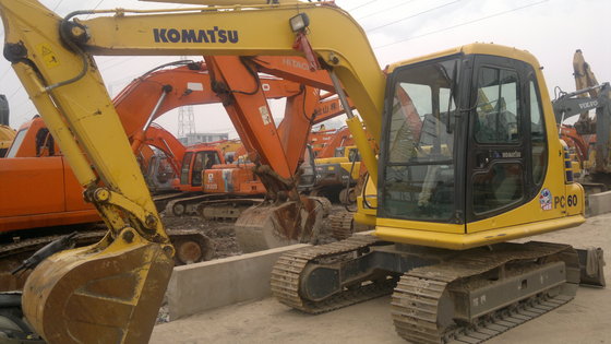 Used PC60-7 mini excavator,also pc120,pc200-5,pc200-6,pc200-7,pc200-8,pc220-6 komatsu excavator for sale supplier