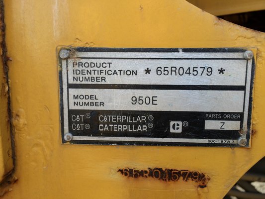 High quality 950E cat used wheel loader,also 966E,966G,950B,950E,938F,980C caterpillar loader supplier