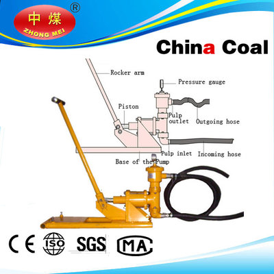 hand operate grouting pump for Padding, reinforced