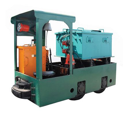 battery powered electric locomotive