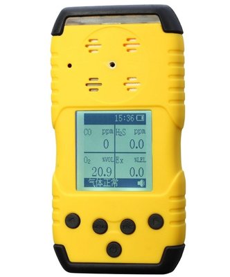 CO,O2,H2S,EX portable multi gas detector analyzer
