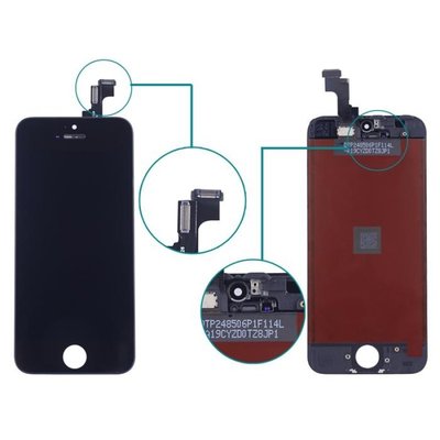 Passive Matrix Iphone 6 LCD Display 4.7 Inch Smartphone LCD Screen Polarizer Supported