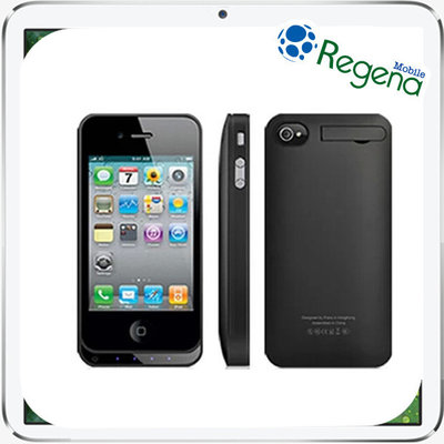 External Portable Mobile Phone Accessories Power Bank for iphone 4 Charger Case Black