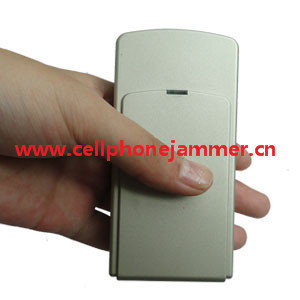 Mini Portable Cell phone & GPS Jammer + Silvery(GSM,CDMA,DCS,GPS)