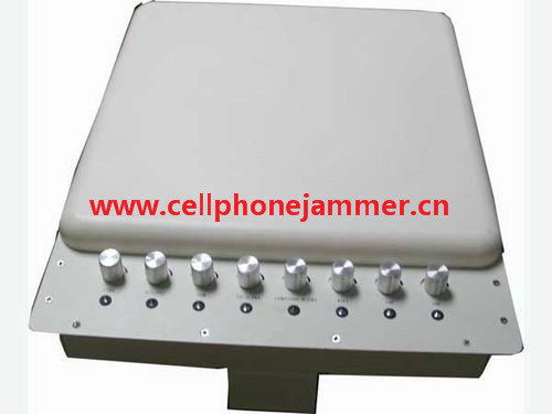Adjustable Cell Phone WiFi Blocker & UHF VHF Jammer with Bulit-in Directional Antenna