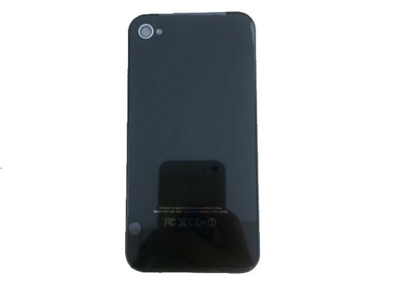 Iphone 4s Cell Phone Spare Parts / Replacement Parts Back Glass Back Cover Housing