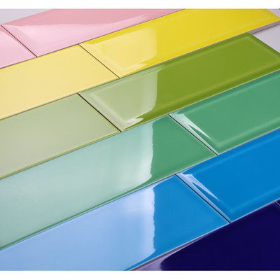 Antislip van de de Tegel Appelgroene Kleur van de Metromuur de Decoratie Materiële Eetkamer