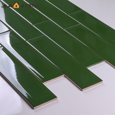 Verglaasde Groene Tegel 3 van de Metromuur Slijtvaste de Badkamersdecoratie van“ X12“