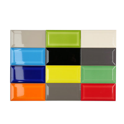Tegels 75x150mm van de hemel Blauwe Kleurrijke Muur Woonkamerontwerp voor Binnenhuisarchitectuur
