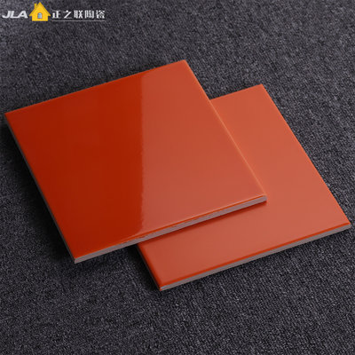 200x200 de oranje Ceramische Muur betegelt Opgepoetst Zuurvast eindigt voor Badkamerss