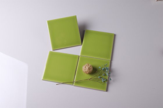 Multikleur 10X10cm Ceramische Metrotegel voor Badkamerszaal Decoratie