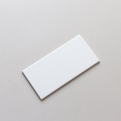 4*8 duim 100*200mm Tegel van de Keuken de Ceramische Afgeschuinde Matte Glanzende Metro in Wit