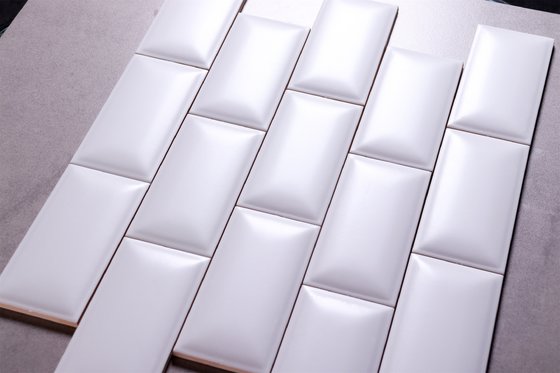 75x150mm kijkt het Ceramische Brood van Muurtegels Decoratieve Ontwerp Witte Kleur