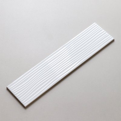 100x400mm Zuivere Grijze Ceramische Muurtegels, de Vlakke Keuken van de de Muurtegel van de Oppervlakte Glanzende Keuken