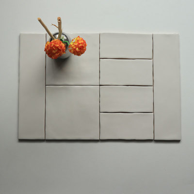 Van het de Randontwerp van de binnenhuisarchitectuurgolf Tegels van de de Woonkamer de Ceramische Muur