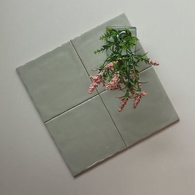 De waterdichte Ceramische Tegels van het de Kleurentoilet van Coment Groene in 150x150mm Grootte